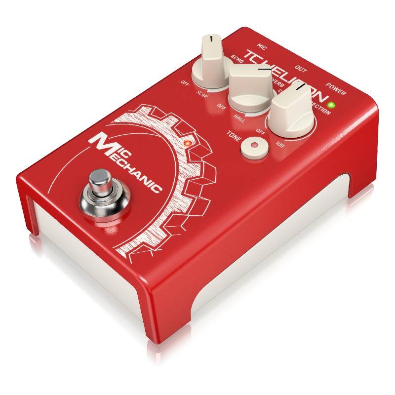 TC Helicon MIC MECHANIC 2 Ultra-Simple Battery-Powered Vocal Effects ...